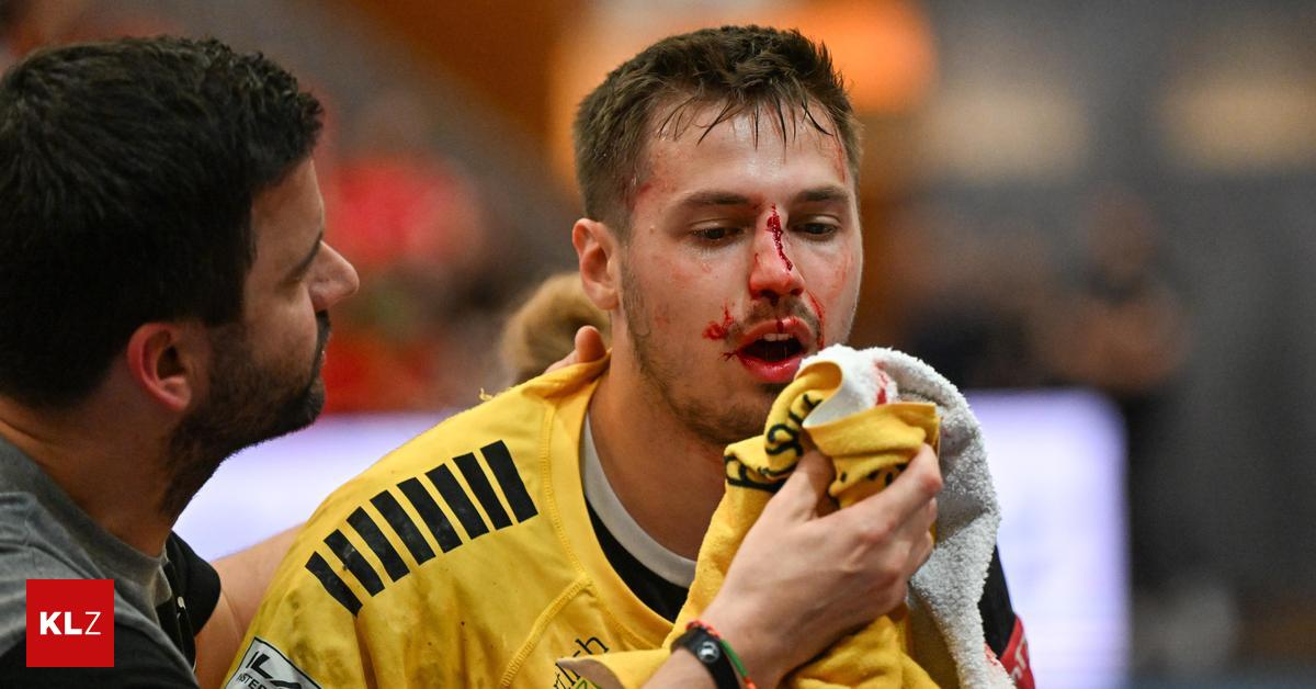 Markus Mahr erleidet offenen Nasenbeinbruch und Ivan Horvat wird gesperrt